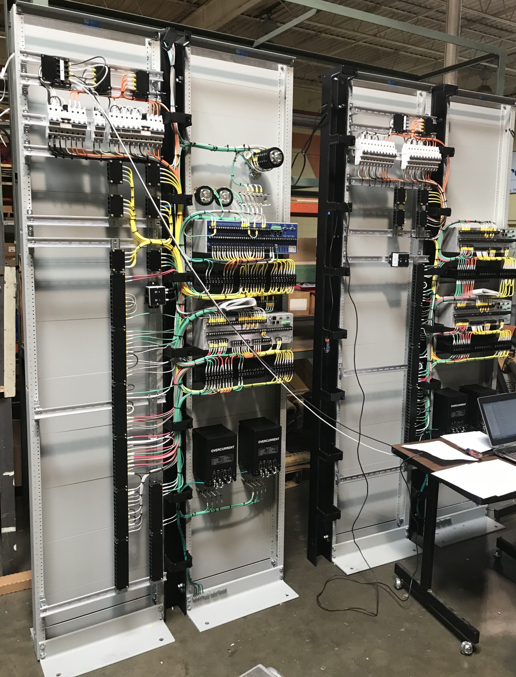 Relaying Panels - Programming & Testing Near Completion - 3 Phase ...